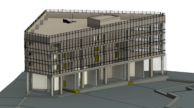 Create a 3d bim model in autodesk revit by Glinskaya94 | Fiverr