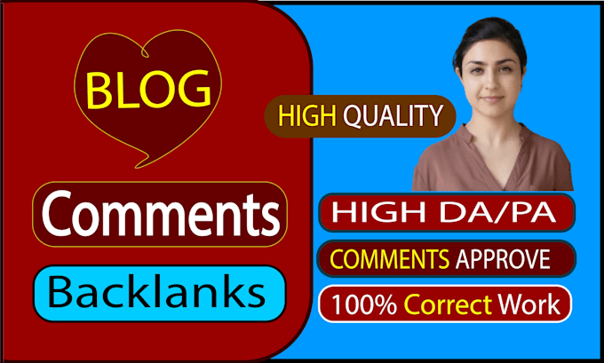 Use blog comments and create high quality seo backlinks by Ashikur257 ...