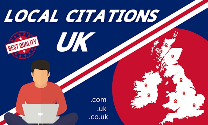 Create the best 200 uk citations for uk local seo by Citationsboss | Fiverr