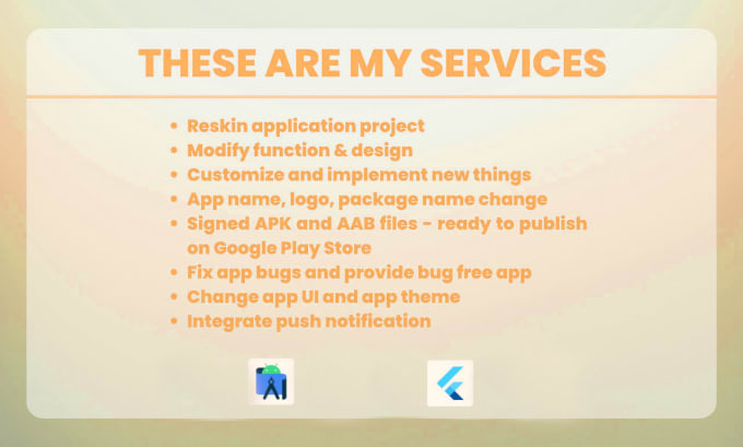 Reskin Rebrand Any Flutter App By Flamethrower731 Fiverr