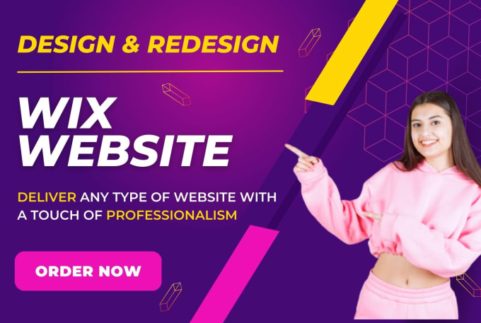 Design or redesign responsive wix website by Tarekuljony | Fiverr