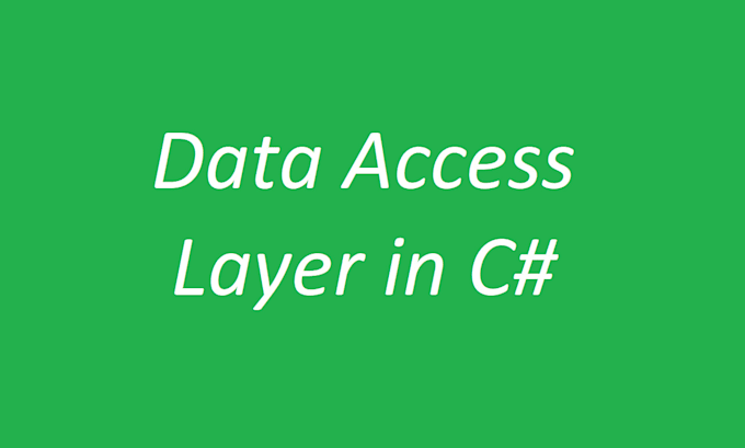 Write your sql dal in c sharp with documentation by Razhy04 | Fiverr