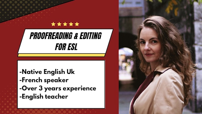 Proofread your writing, for esl by Avasangster | Fiverr