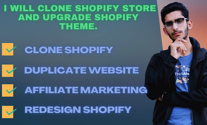 Clone shopify store and upgrade shopify theme by Malikaleem701 | Fiverr