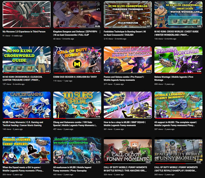 Create an amazing youtube thumbnail by Romardelrosario | Fiverr