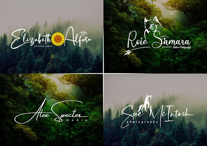 Design watermark signature signature photography logo by Wolf_austin1 ...