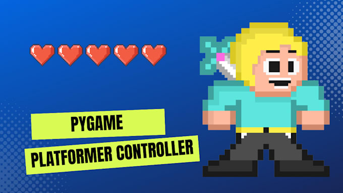 Create a platformer game controller using pygame for you by Hatim203 ... Create a platformer game controller using pygame for you by Hatim203 ...