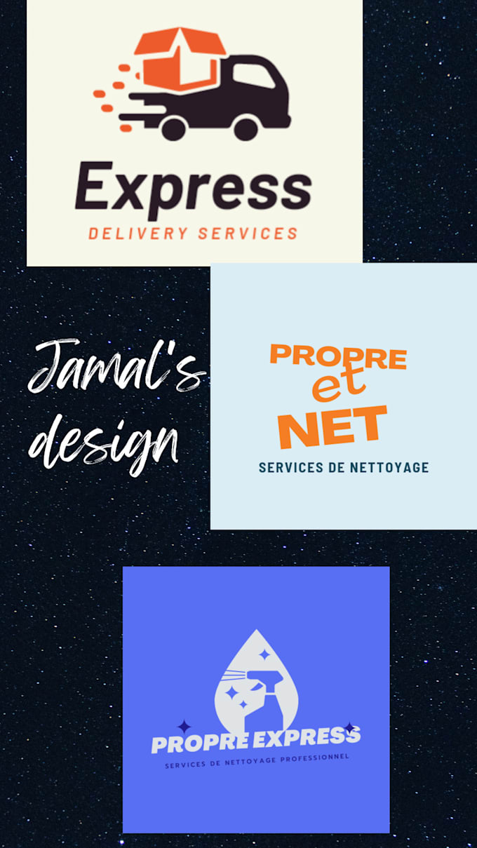 Design your service logo to your taste as you want it with high quality ...