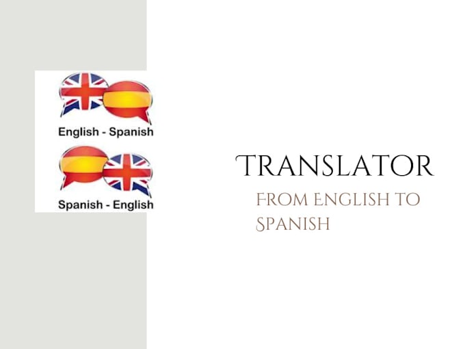 Translate any document from spanish to english and viceversa by ...