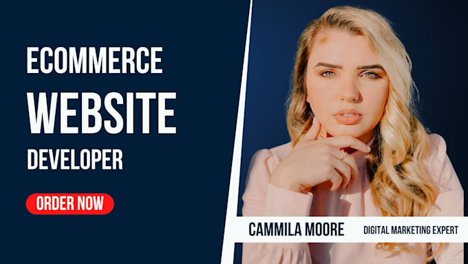 Design Or Redesign Wordpress Woocommerce Ecommerce Website By Camilla
