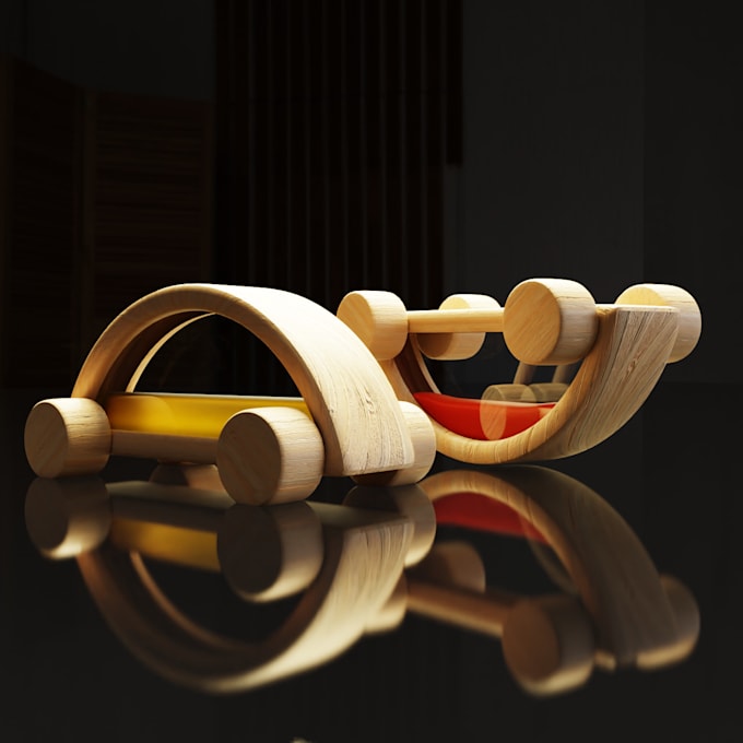 Create a wooden toy model by Aneteozola | Fiverr