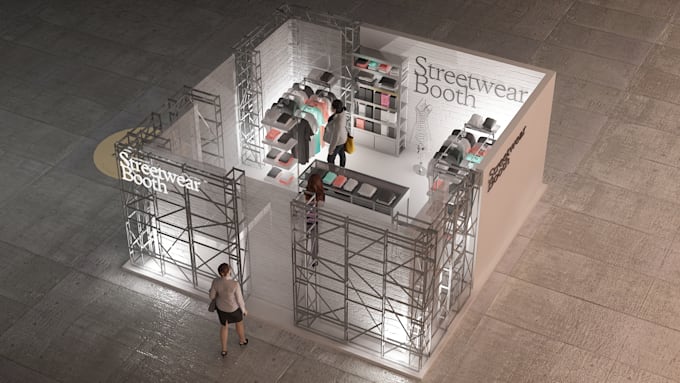 Design exhibition booth, stage, pre function area by H3omcmultimedia ...