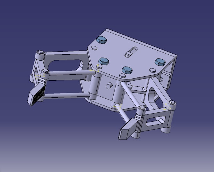 Make catia design and kinematic simulation by Feri69 | Fiverr