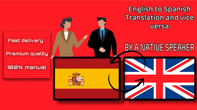 Translate english to spanish and vice versa by Krischo484 | Fiverr