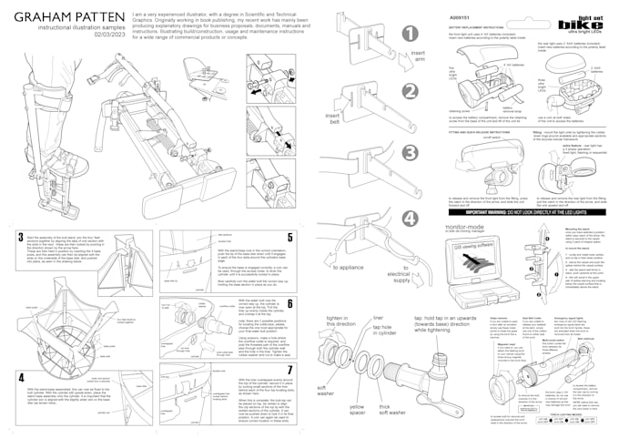 Create clear, informative line art by Grahampatten | Fiverr
