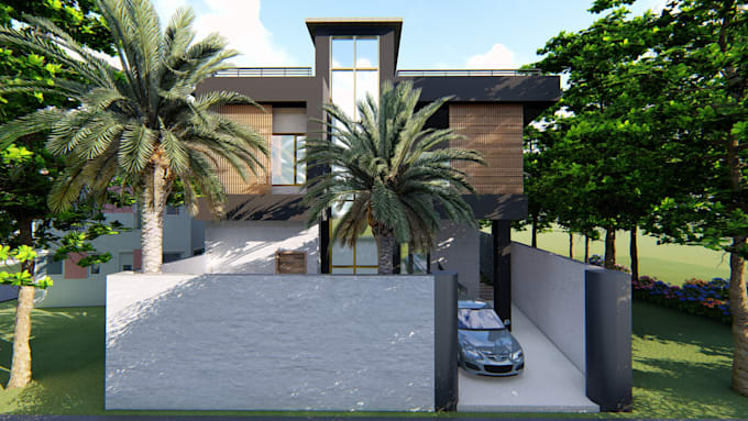 Create and render 3d architecture project and models by Harisahmad563 ...