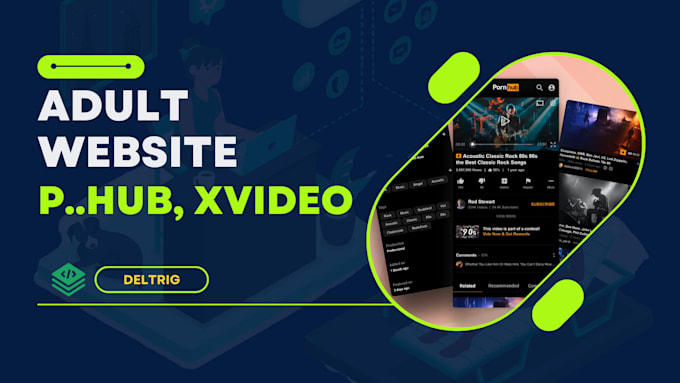 Create adult streaming and tube website like phub and xvideo by Webpro_ultimate | Fiverr