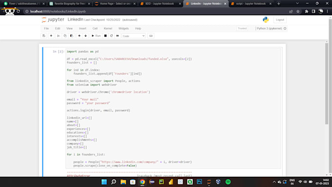 Do web automation, data collection, and data visualization by ...