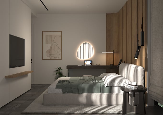 Turn your 2d space into 3d model by Lulwabuhazaa | Fiverr