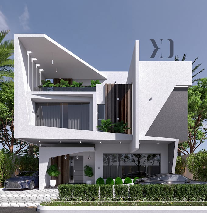 Do architectural design, 3d modelling and rendering, and 2d drawings by Kishidavies | Fiverr