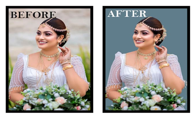 Professionally remove and color change background, photo editing, cut ...