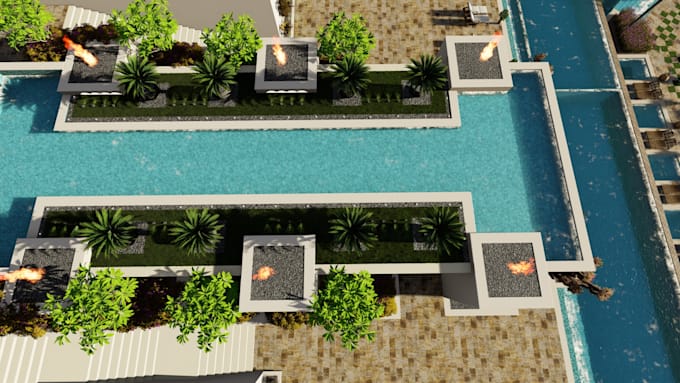 Prepare professional landscape designs and visualize , rendering as an ...