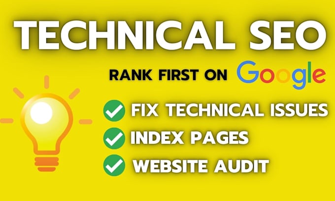 Fix technical issues and perform complete technical seo by Rooni_seo ...