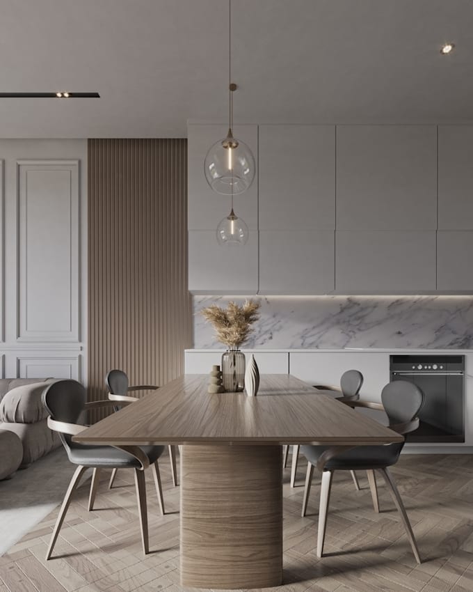 Model, render and decorate architecture interiors by Orianaguzzo | Fiverr