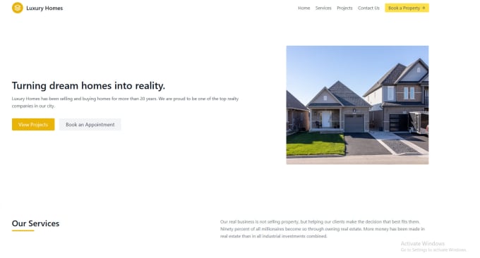 Build Responsive Pages Using Html Tailwind Css Bootstrap And Javascript By Rabeetkhan Fiverr