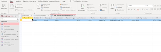 Make some databases with microsoft acces by Mexcell | Fiverr