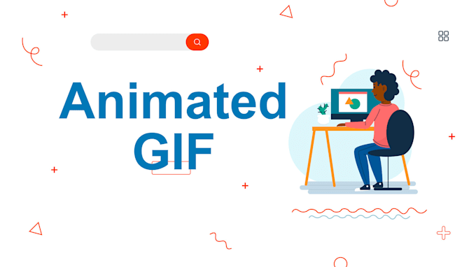 Create high quality custom animated gif for you by Motion4s | Fiverr
