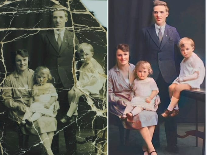 Colorize and restore your old photos by Monjursek | Fiverr