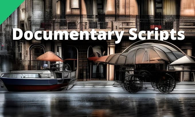 Write your documentary script ready to narrate by Cmeeks | Fiverr