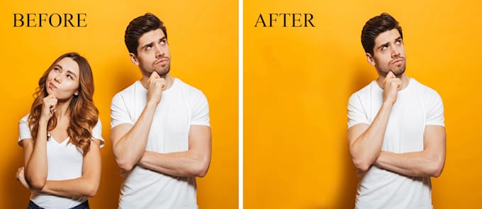 Do add or remove people , objects and background from your photo by Design_srs | Fiverr