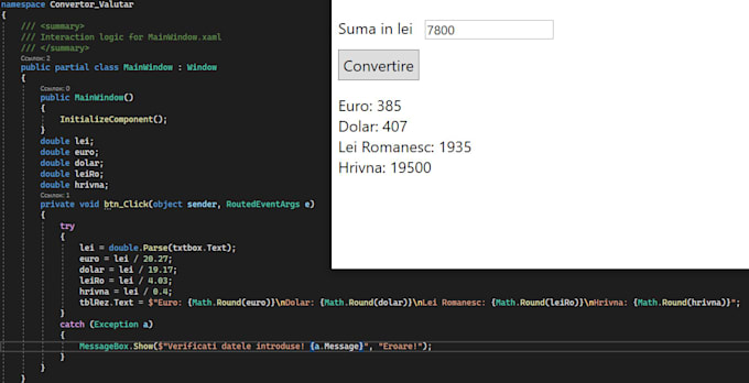 Program Csharp Windows App By Laka5a Fiverr 