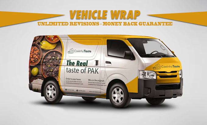 Create eye catching car wrap, van wrap design, vehicle wrap design by ...