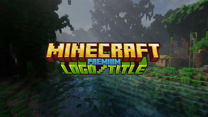 Create a custom minecraft title logo by Zuukie_ | Fiverr