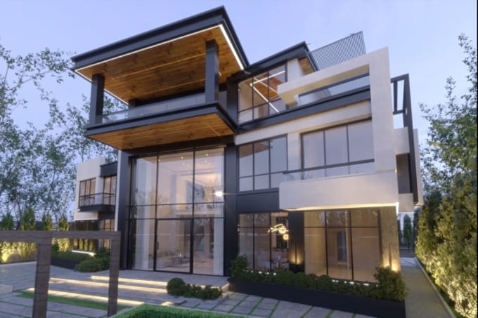 Do architectural designing , 3d modeling , 3d visualization by Faranakbahramno | Fiverr