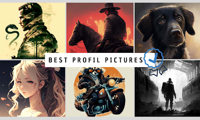 Draw you a customized profile picture by Mayarandall | Fiverr