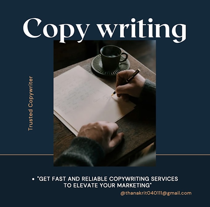 Deliver fast and reliable copywriting to boost your sales by Roof83 ...