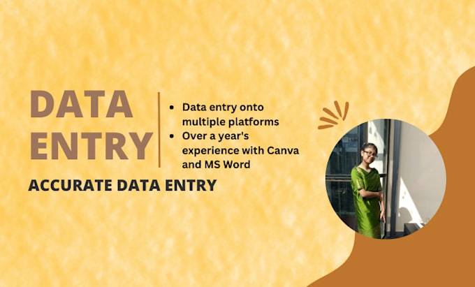 Enter data into canva or ms word by Charlenens | Fiverr