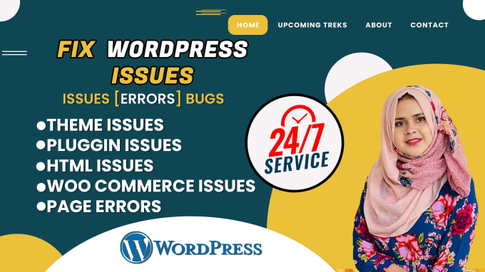 Fix any wordpress issues or errors within 3 hours by Alizahhra | Fiverr Fix any wordpress issues or errors within 3 hours by Alizahhra | Fiverr