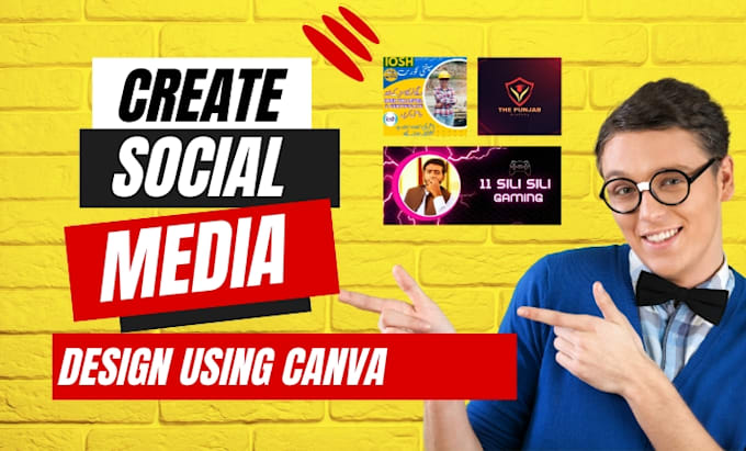 Create social media post using canva premium in 1 day by Taqiawan0012 ...