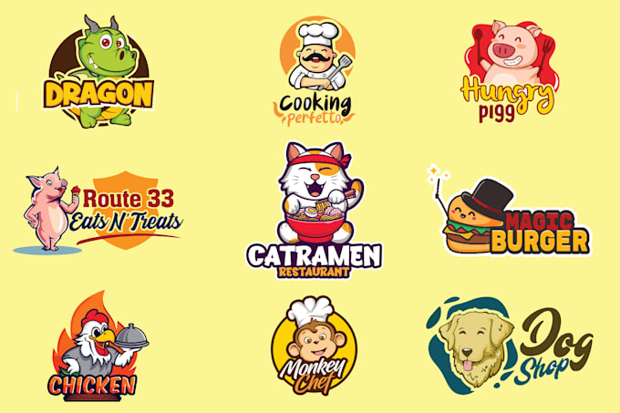 Design cartoon logo, mascot or character for your brand by Emanali_m ...