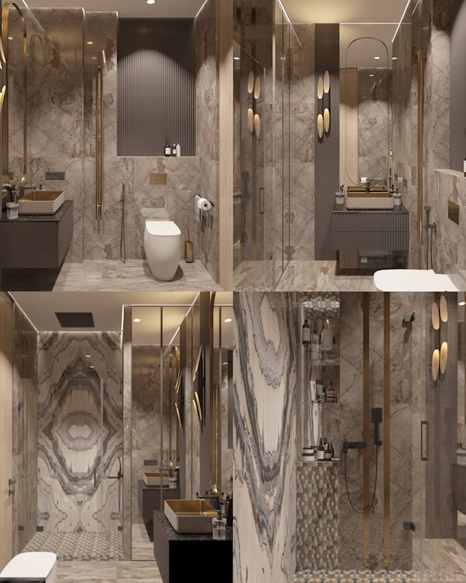 Create interior design and realistic 3d visualization by Ekaterinalush | Fiverr