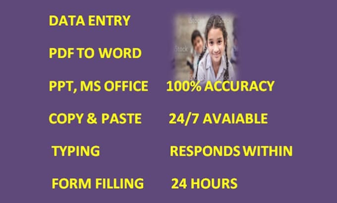 Do fast typing and copy pasting by Dulumonidas412 | Fiverr