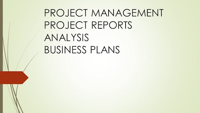 Do project management, assignment, reports, tasks by Nadirkhan945 | Fiverr