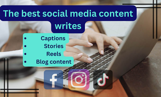 Write interesting and unique social media captions by Missmathss | Fiverr