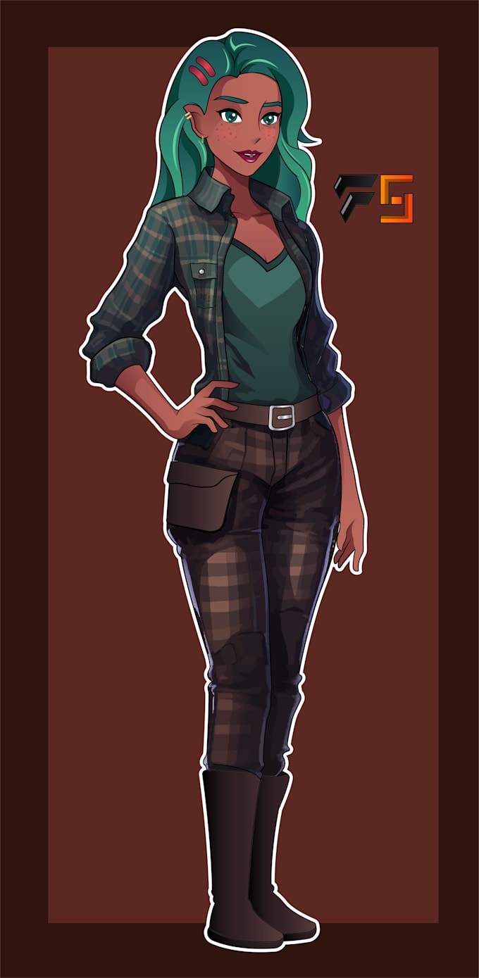 Draw anime character art and fan art for you by Fsartmania | Fiverr