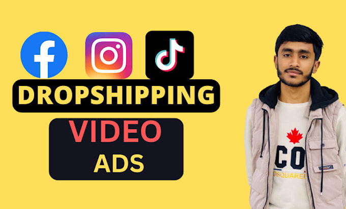 Make Viral Dropshipping Video Ads Tiktok And Facebook By Faizansari997